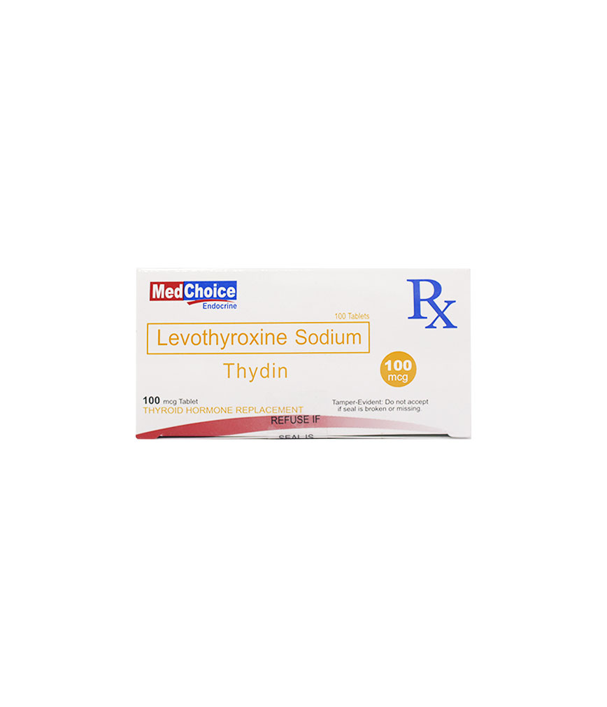 THYDIN Levothyroxine Sodium 100mcg Tablet 1's price in the Philippines ...